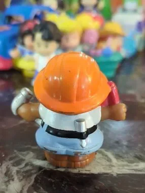 Little People | Toys | Little People Orangehelmet Construction Worker ...